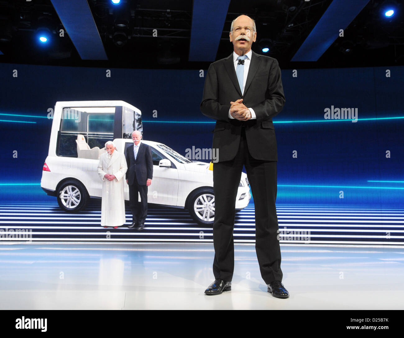 CEO of Daimler and director of Mercedes-Benz Cars Dieter Zetsche talks ...