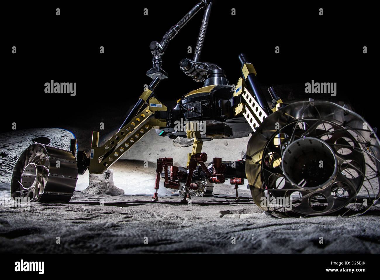 (HANDOUT) An undated handout shows a robot duo that could search for ...