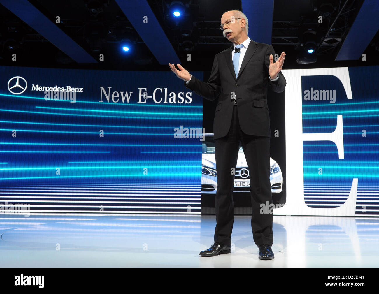 CEO of Daimler and director of Mercedes-Benz Cars Dieter Zetsche ...