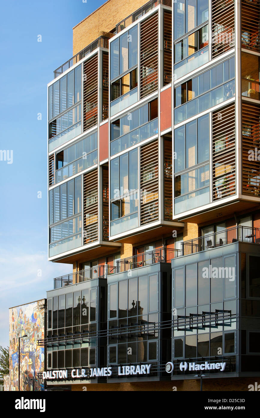 Dalston Square, London, United Kingdom. Architect: Arup Associates ...