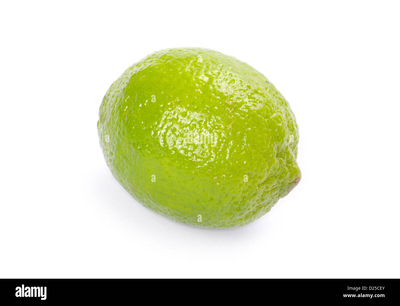 Fresh ripe lime isolated on white background Stock Photo - Alamy