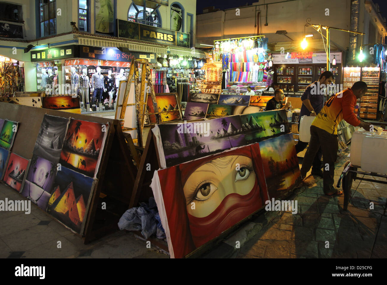 Naama Bay, Sharm El Sheikh, Egypt Stock Photo - Alamy