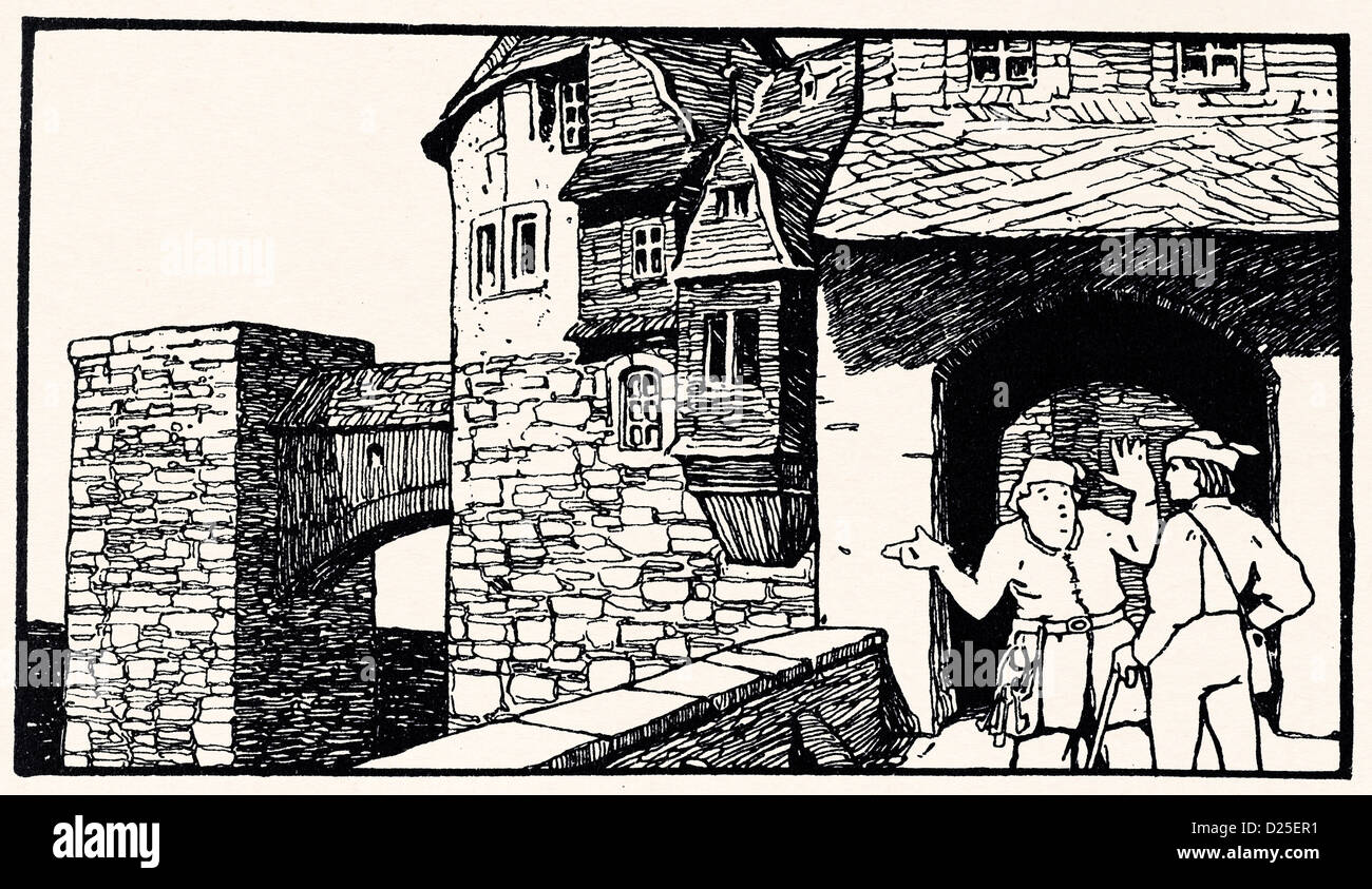 The Three Languages Stock Photo - Alamy