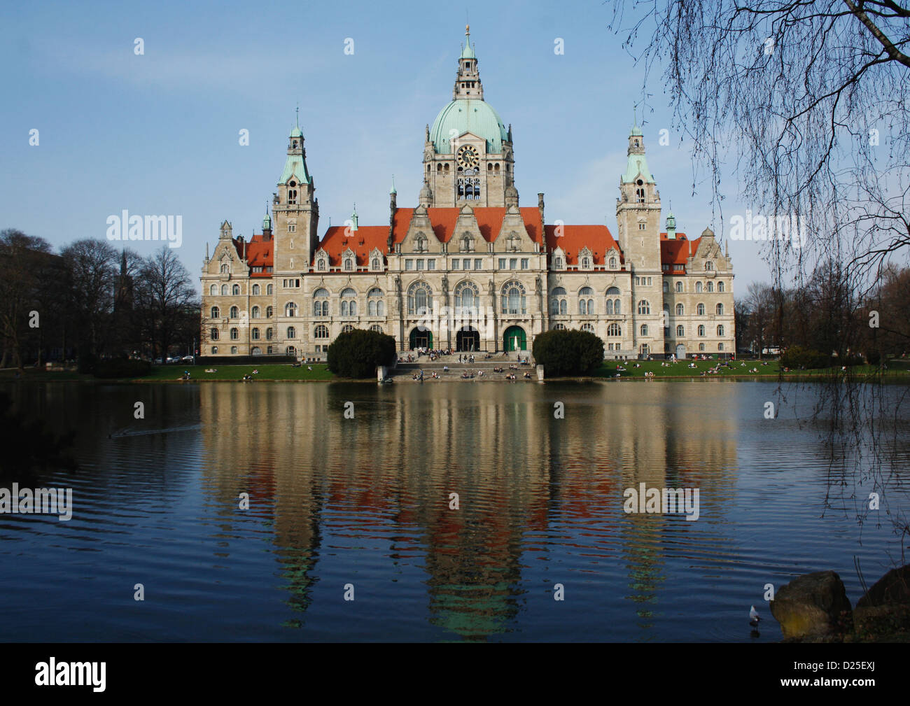 Town Hall of Hanover Stock Photo - Alamy
