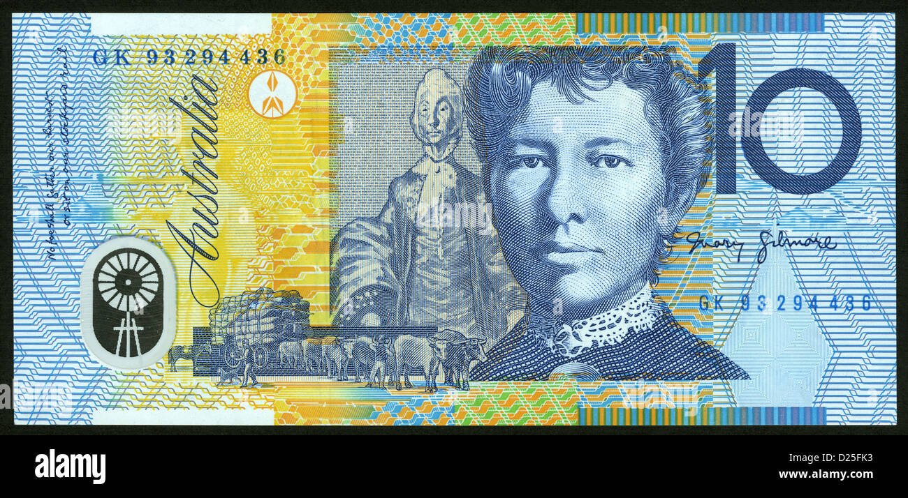 Australian old bank note hi-res stock photography and images - Alamy