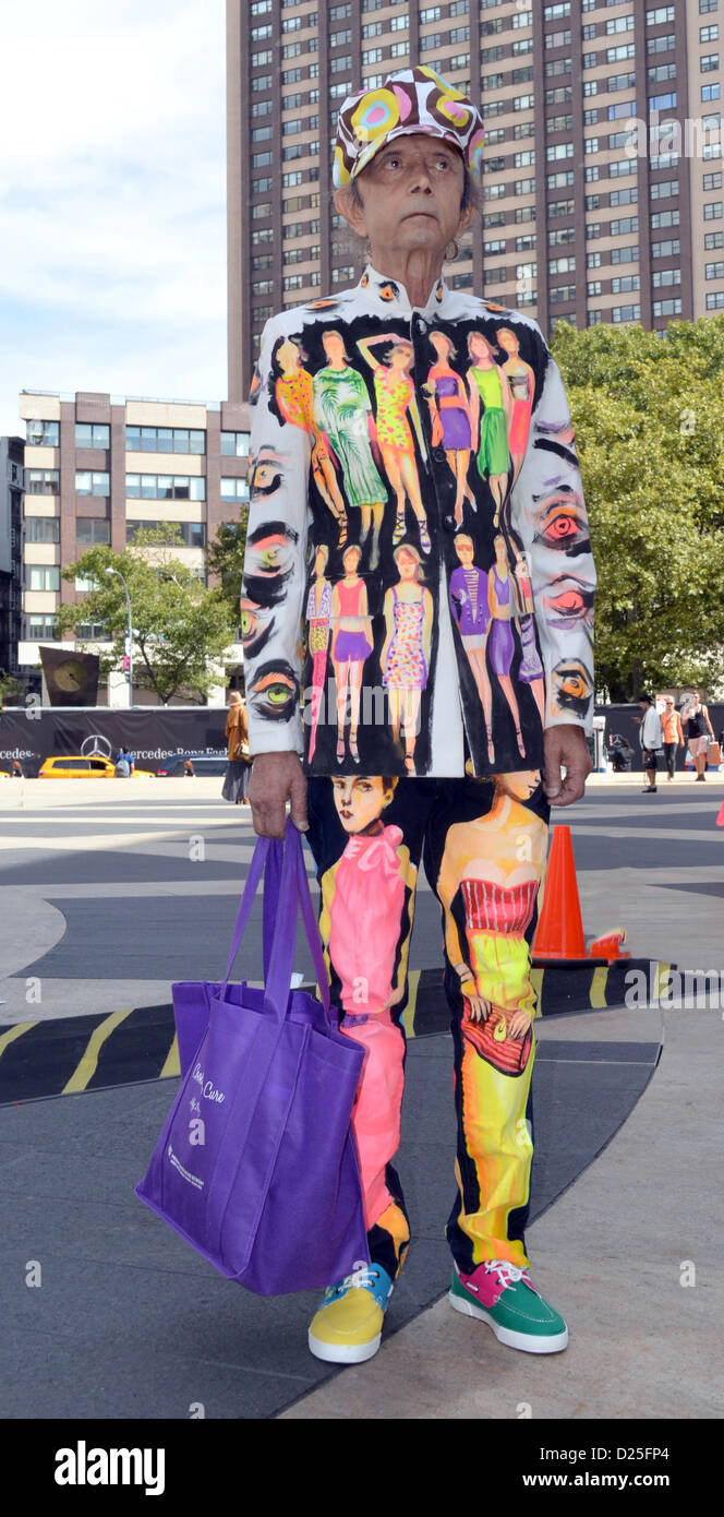 Portrait of Shail Upadhya photographed at Lincoln Center in NY in hand ...