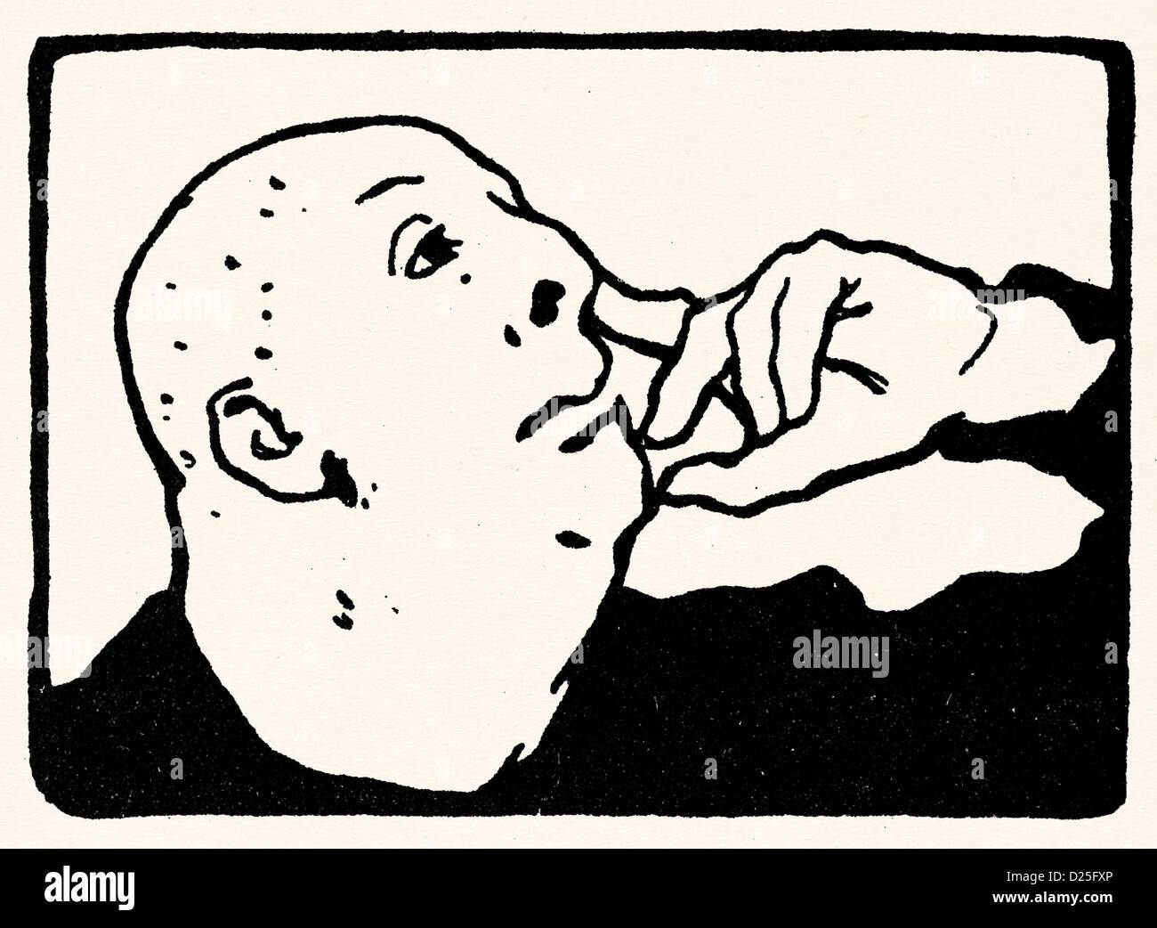 Man picking his nose Stock Photo - Alamy