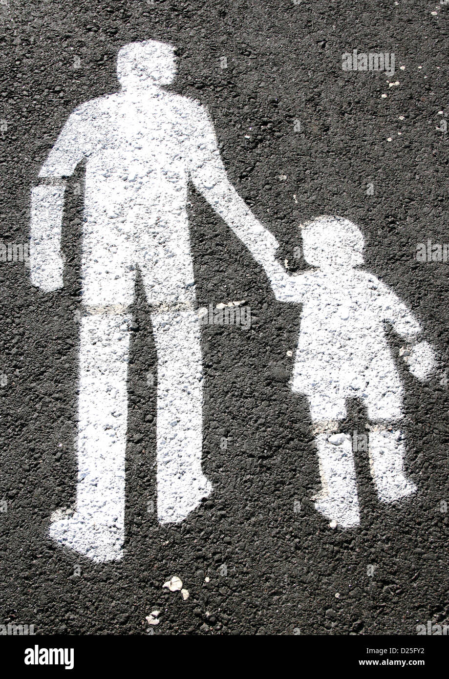 Parent with child Stock Photo - Alamy