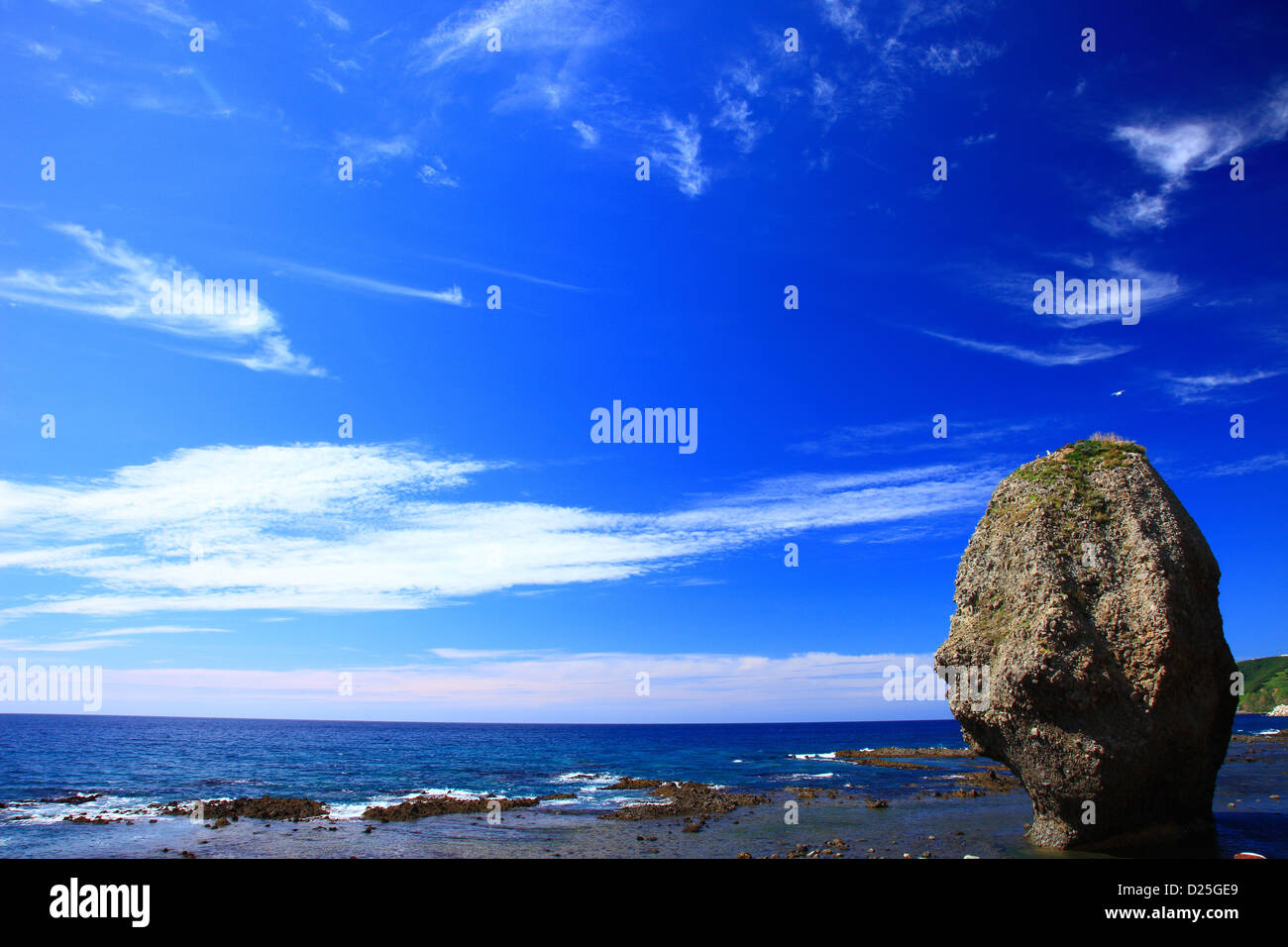 Shakotan peninsula coast, Hokkaido Stock Photo - Alamy