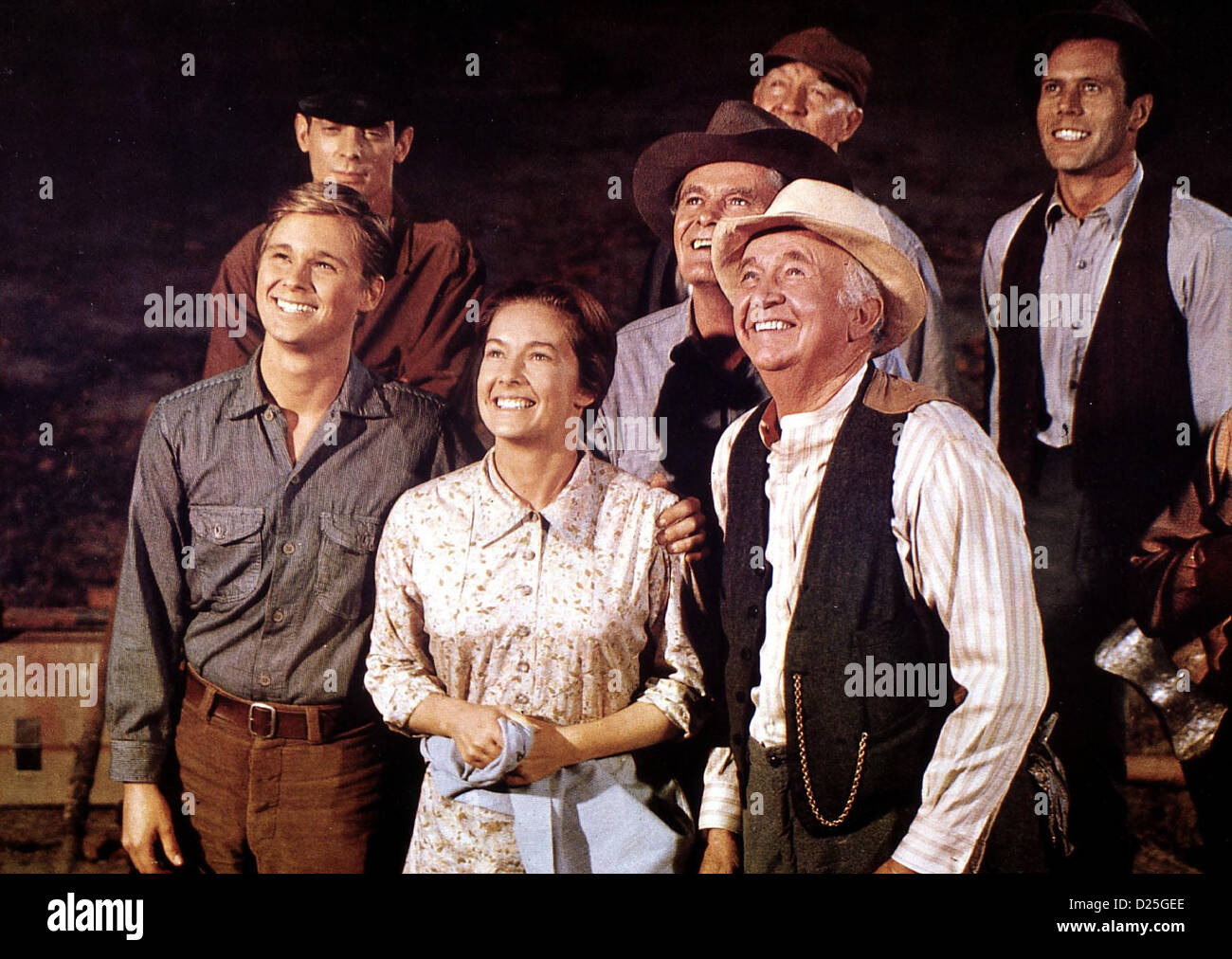 Diese Calloways Those Calloways vorne v.l. Brandon De Wilde, Vera Miles ...