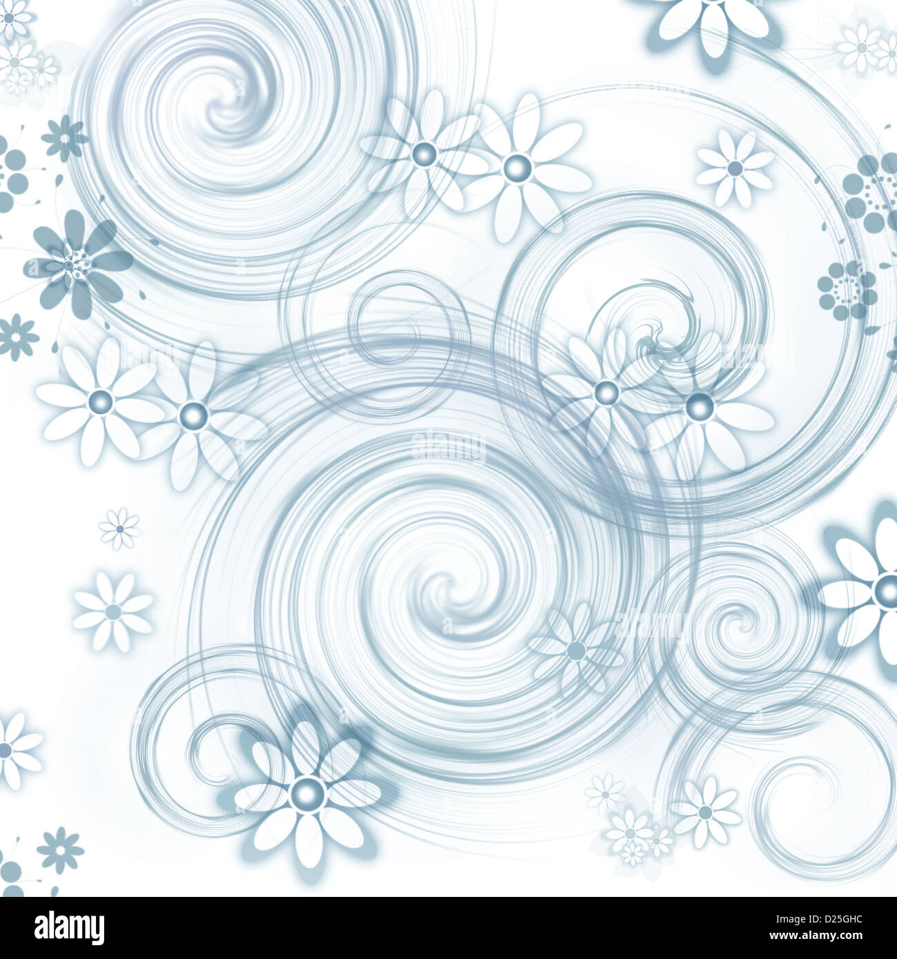 Abstract background from flower on a white background Stock Photo - Alamy