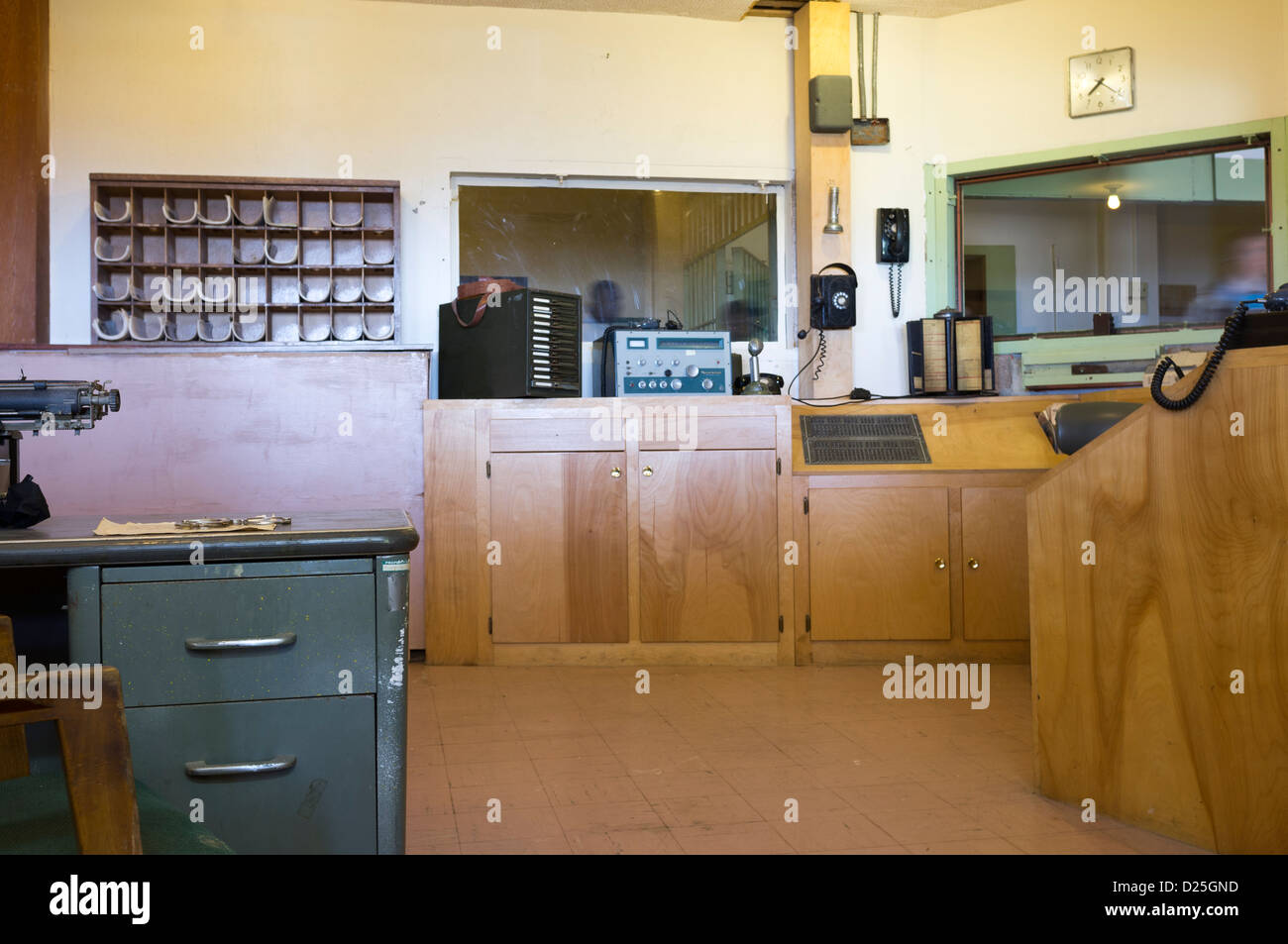Central control room in alcatraz hi-res stock photography and images ...