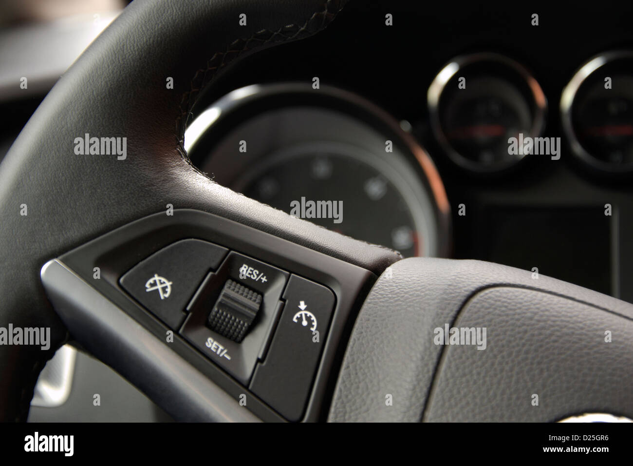 Steering wheel in cockpit hi-res stock photography and images - Alamy