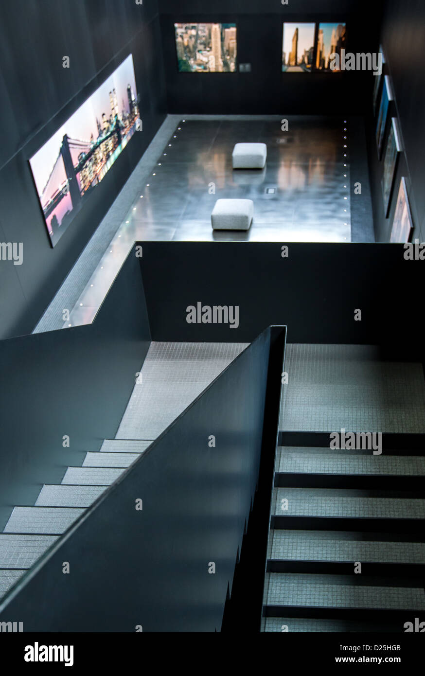 Spain, Barcelona, the Roca Gallery designed by the architect Borja ...