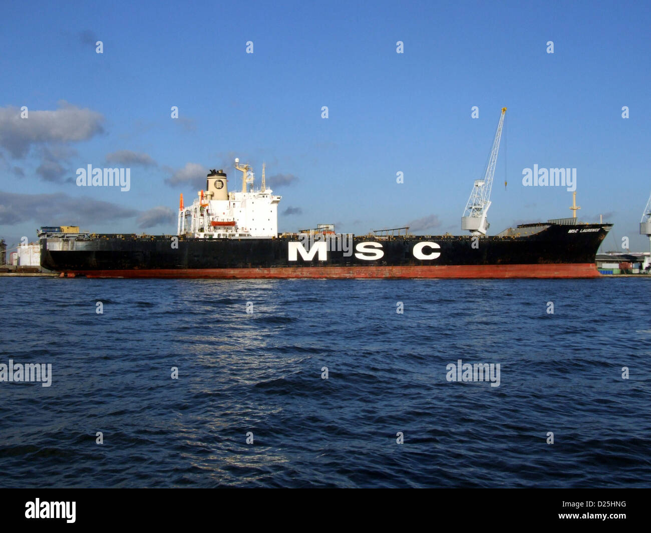 Cargo container ship Stock Photo - Alamy