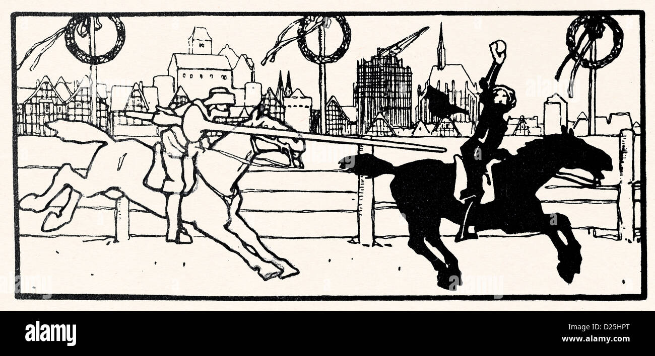 White knights ball hi-res stock photography and images - Alamy