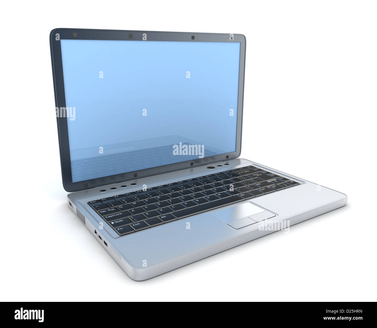 Laptop, computer-generated image (done in 3d Stock Photo - Alamy