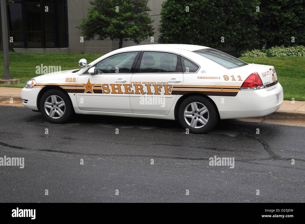 A Prince George's County Sheriff's cruiser Stock Photo - Alamy