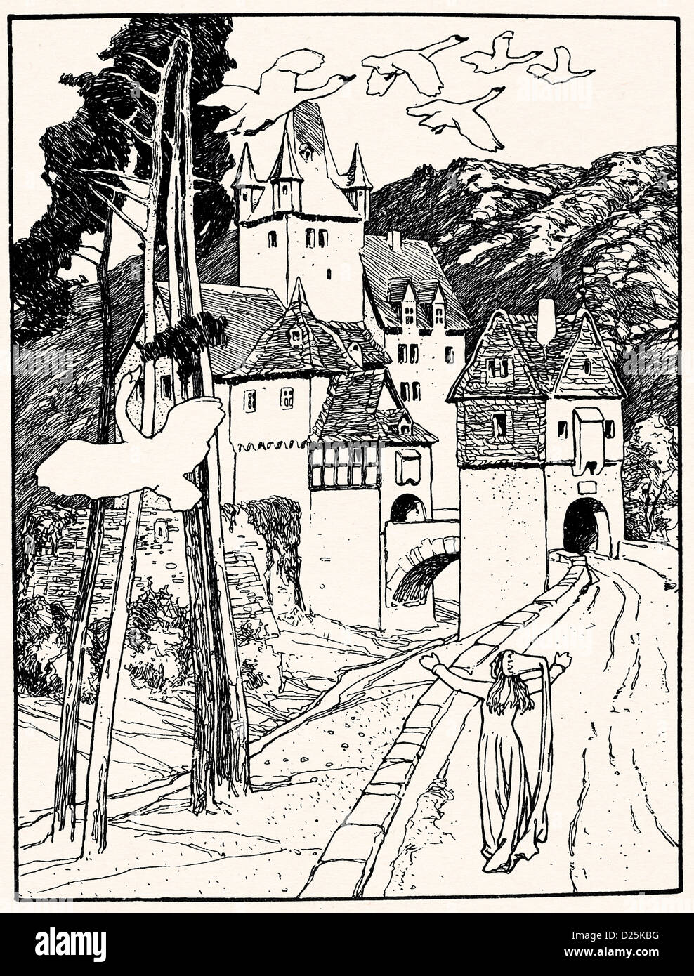 Mythical female bird human hi-res stock photography and images - Alamy