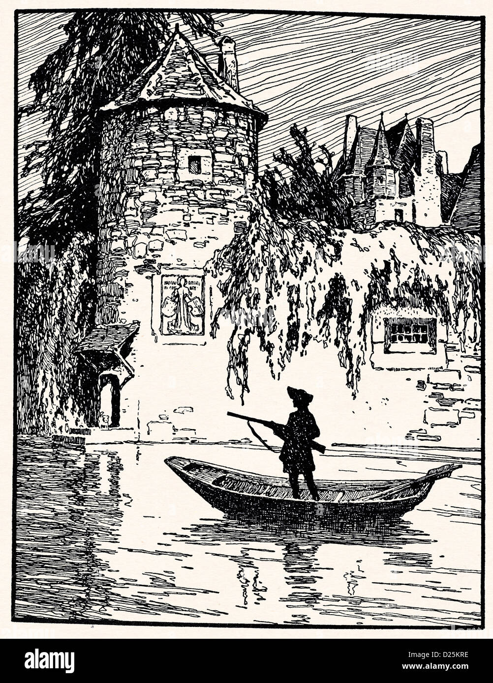 Sneaking in the night Stock Photo - Alamy