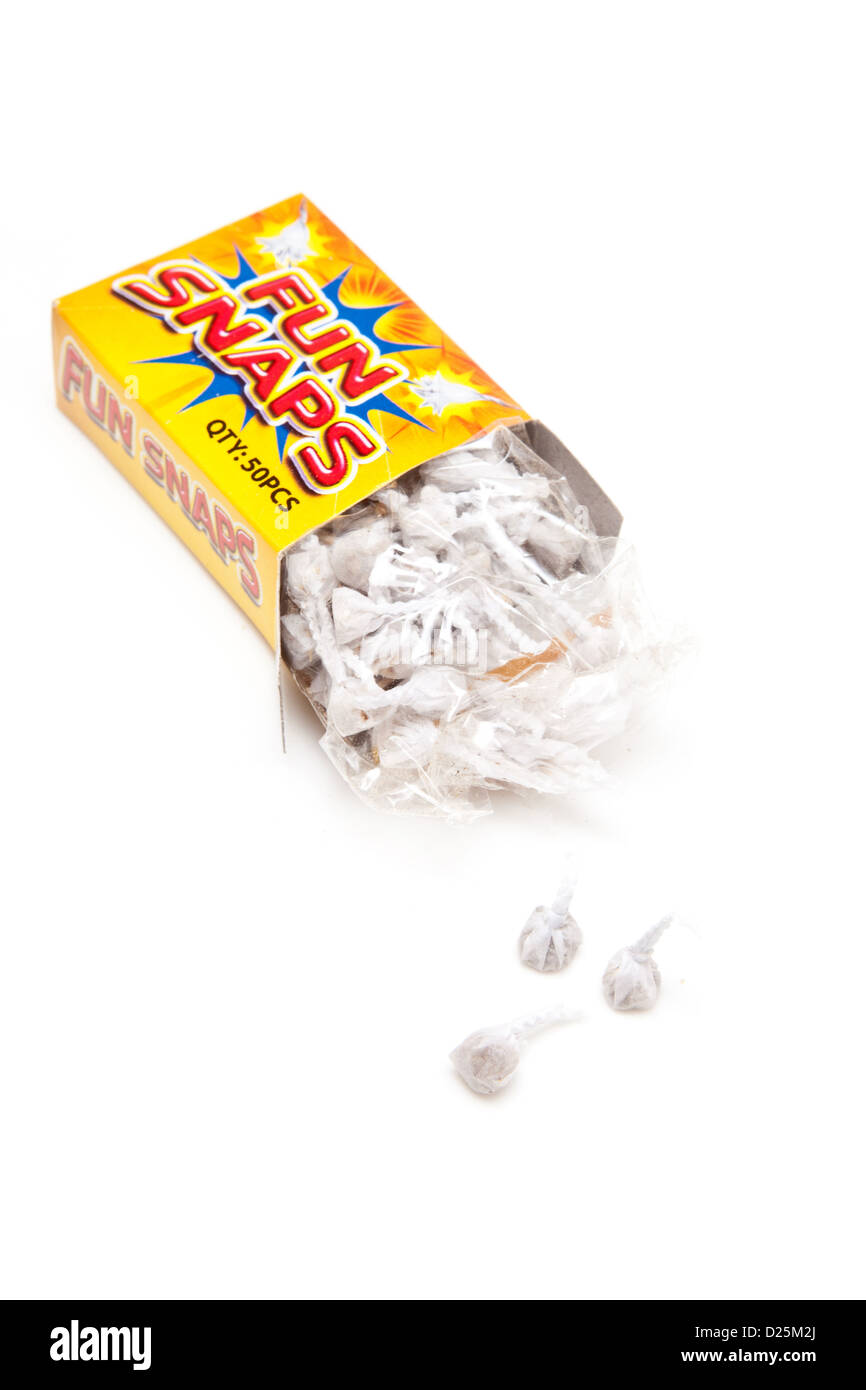Packet of fun snaps Cut Out Stock Images & Pictures - Alamy