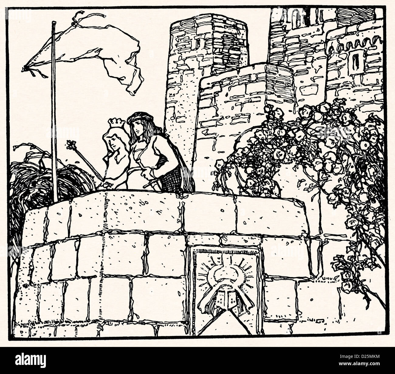 Castle King And Queen Drawings