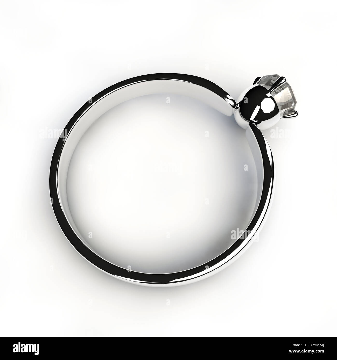 diamond ring isolated on white background Stock Photo - Alamy