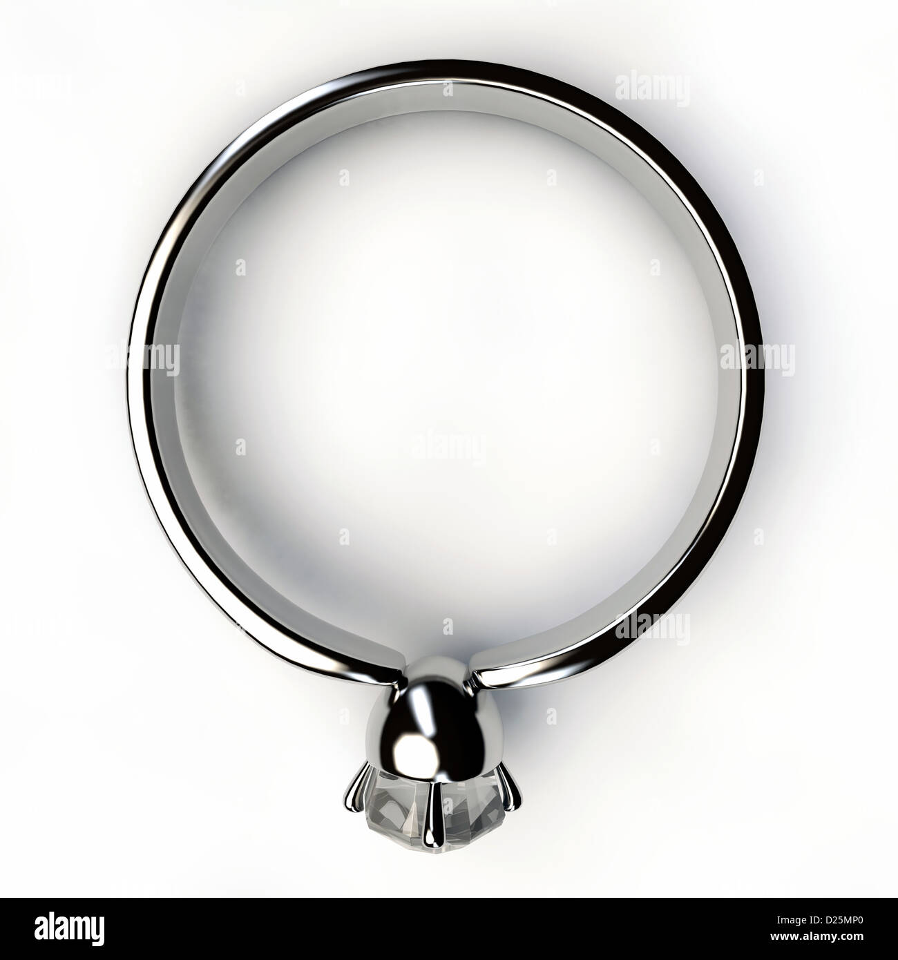 diamond ring isolated on white background Stock Photo - Alamy