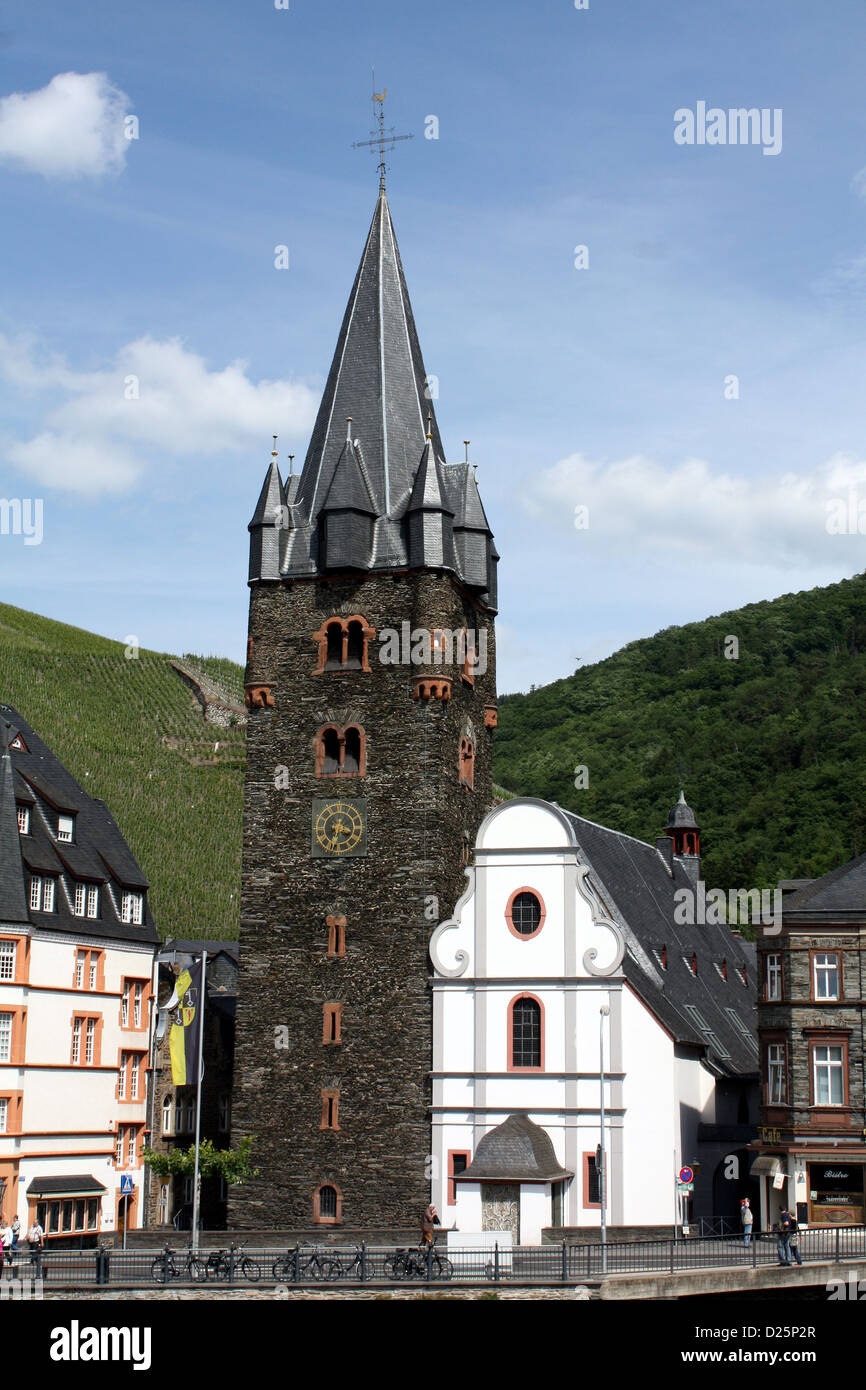 Church in Bernkastel on the Moselle in Germany Stock Photo - Alamy