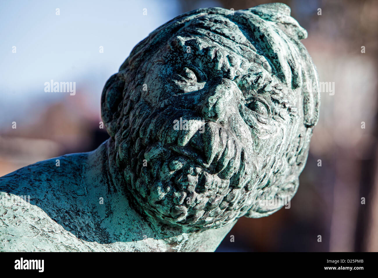 Detail of Eremiten by Carl Mille Stock Photo - Alamy