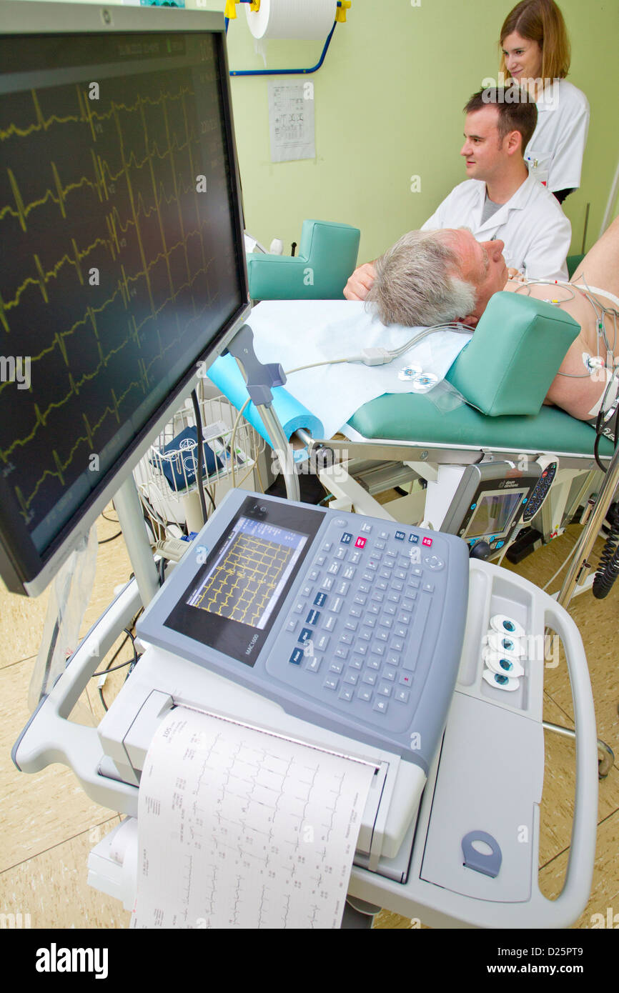 STRESS TEST, MAN Stock Photo - Alamy