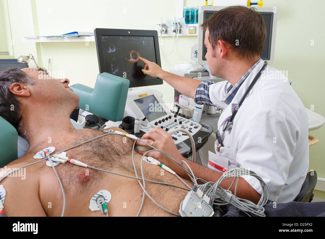 STRESS TEST, MAN Stock Photo - Alamy