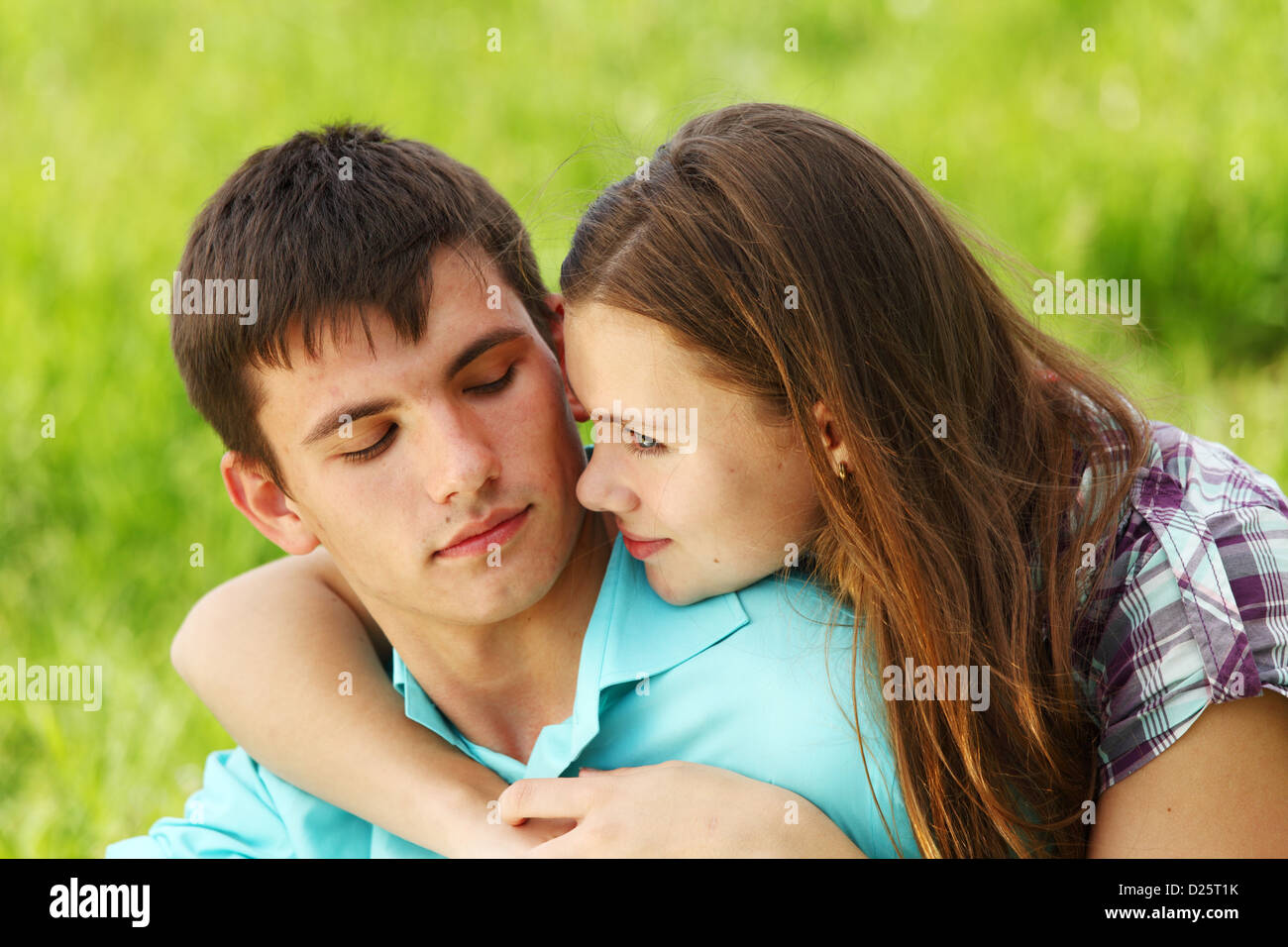 love hug of two lowers Stock Photo - Alamy