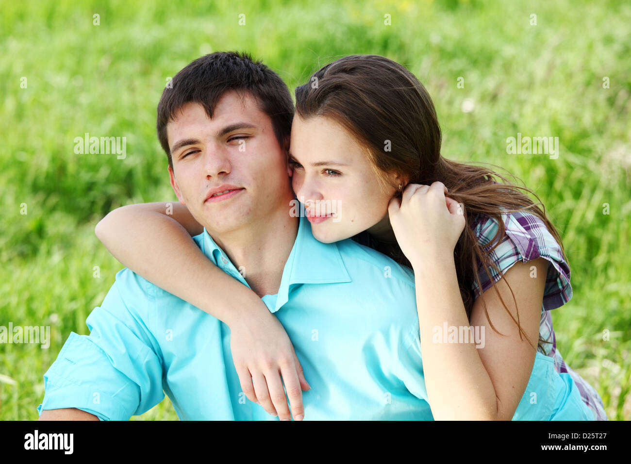 love hug of two lowers Stock Photo - Alamy