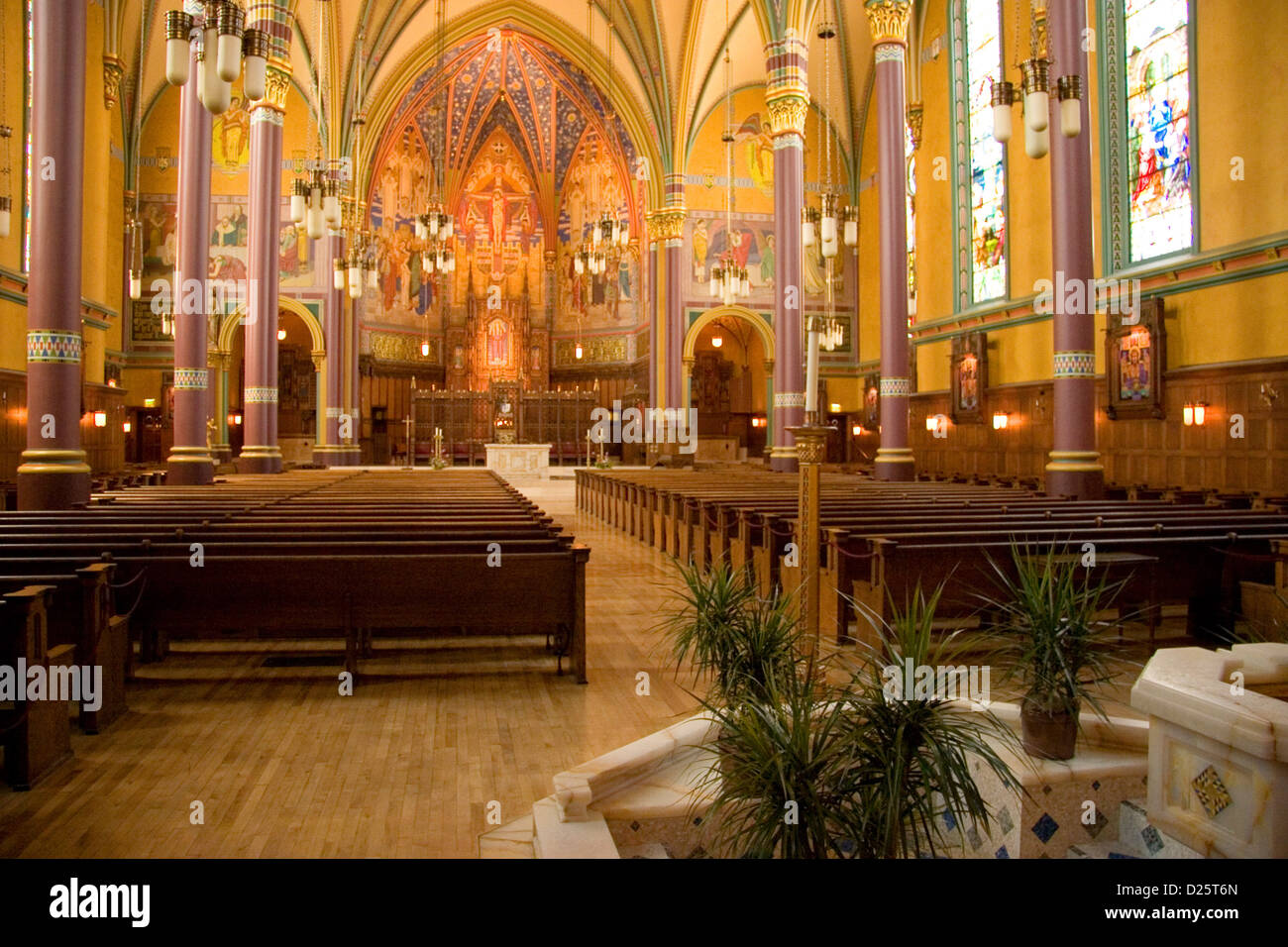 Cathedral of the madeleine salt lake hi-res stock photography and ...