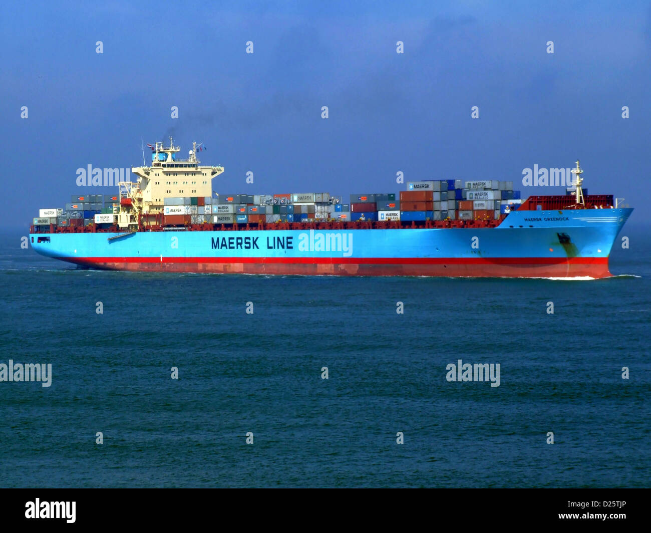 Merchant cargo container ships Stock Photo - Alamy