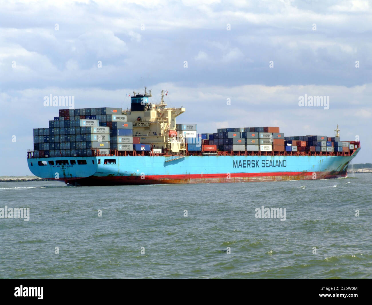 Merchant cargo container ships Stock Photo - Alamy