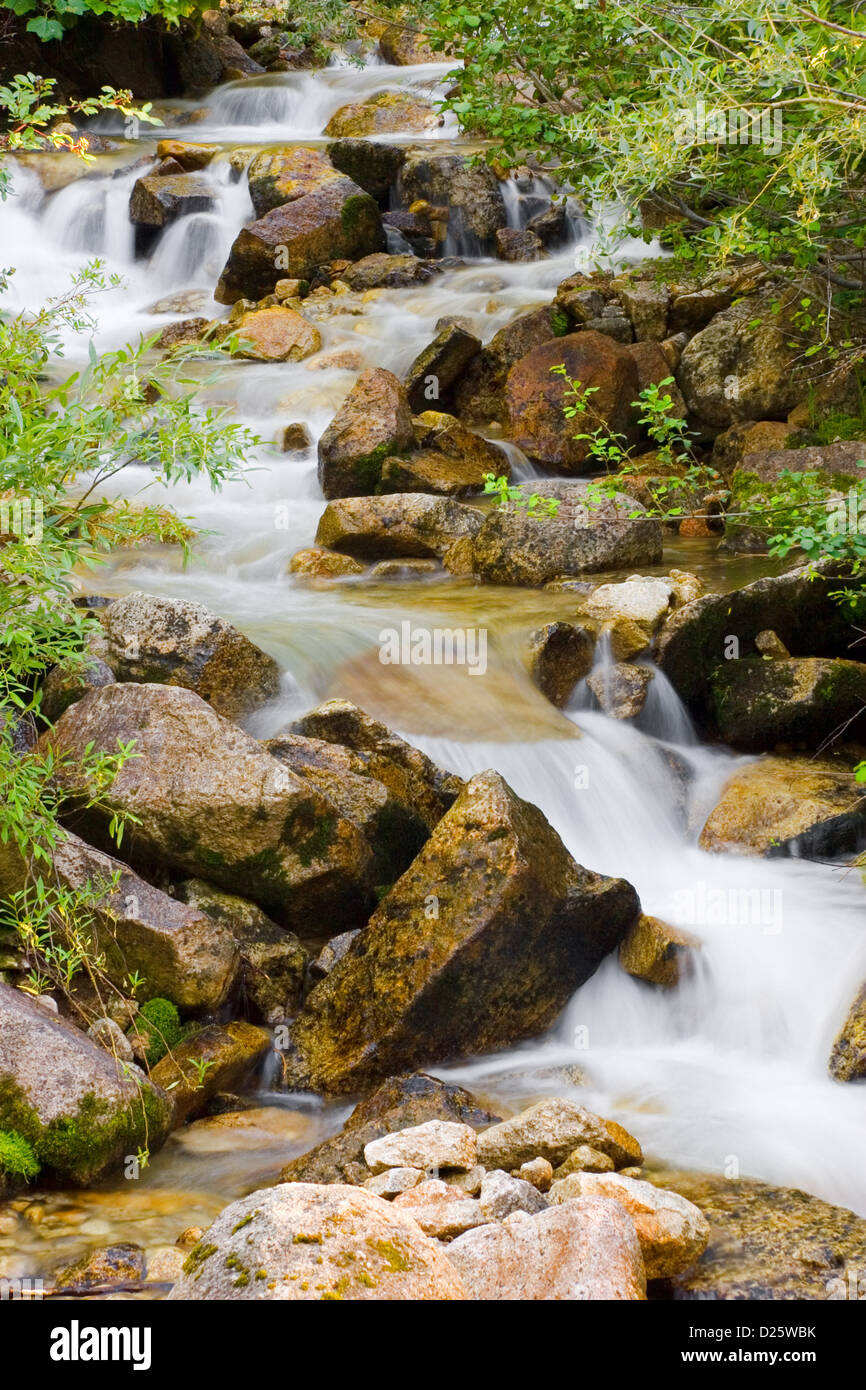 Mountain Stream and Rocks Stock Photo - Alamy
