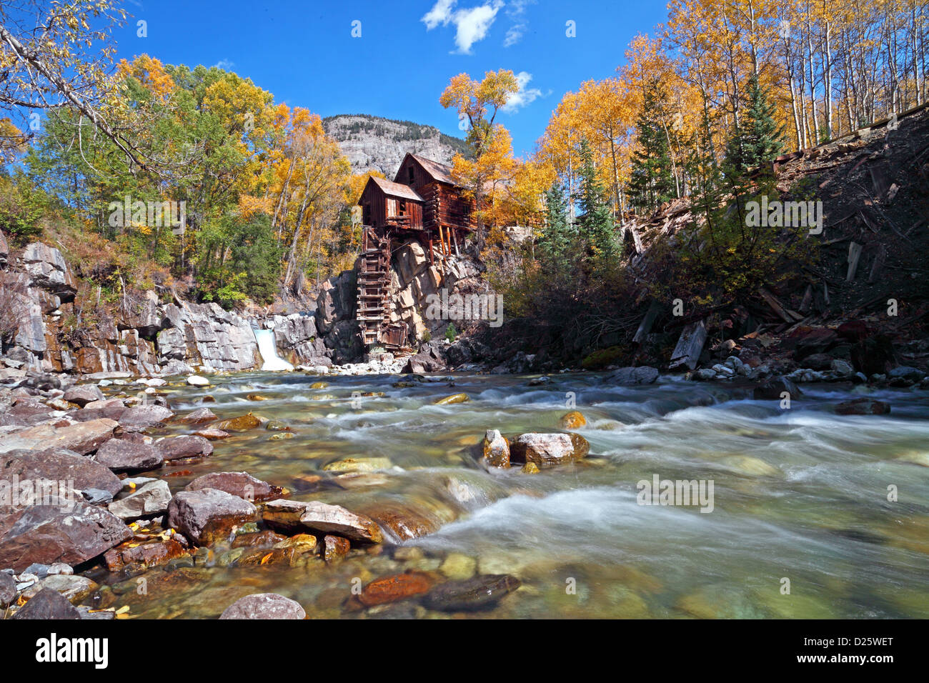 Crystal Mill Marble Colorado Usa High Resolution Stock Photography and ...