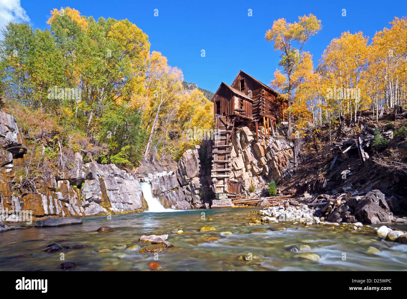 picturesque Crystal Mill, Marble, Colorado, USA Stock Photo - Alamy
