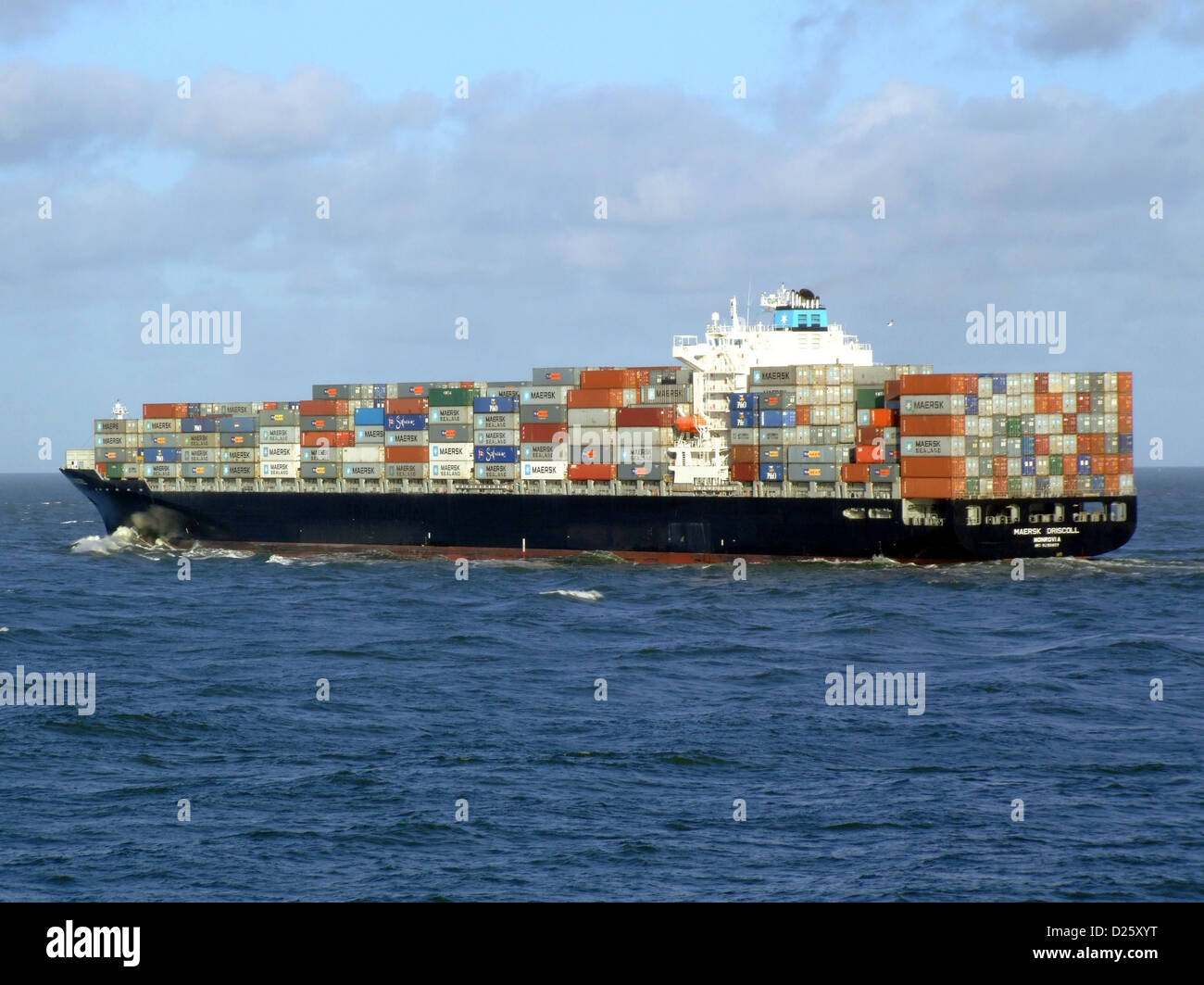 Merchant cargo container ships Stock Photo - Alamy