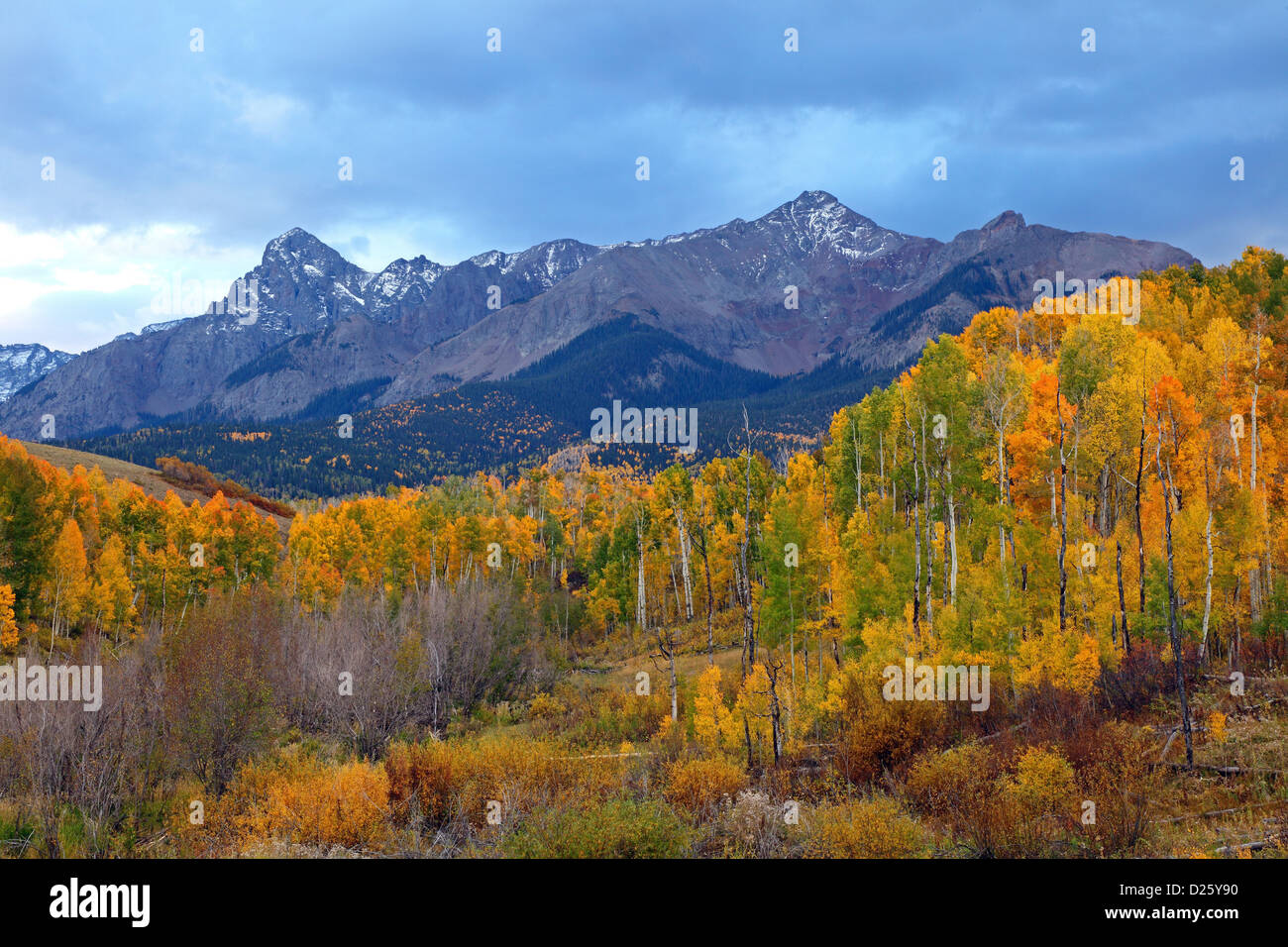 Mount Sneffels, View from Dallas Divide on the Sneffles Range at ...