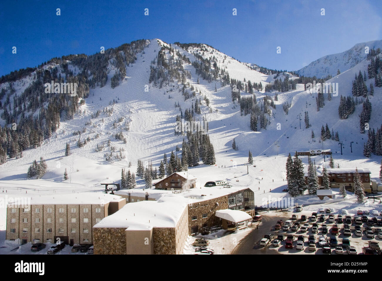Alta Ski Resort, Utah Stock Photo - Alamy