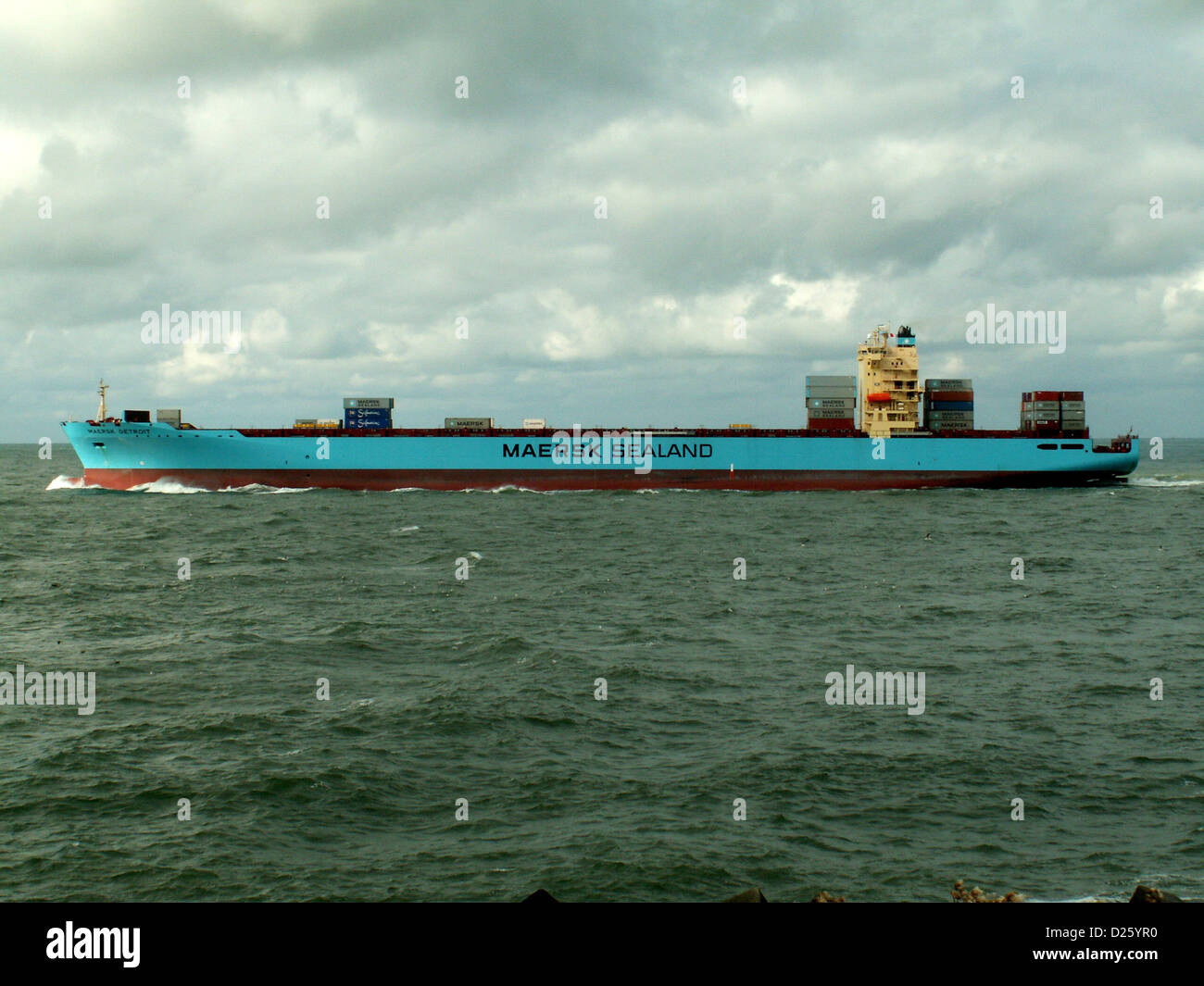 Merchant cargo container ships Stock Photo - Alamy