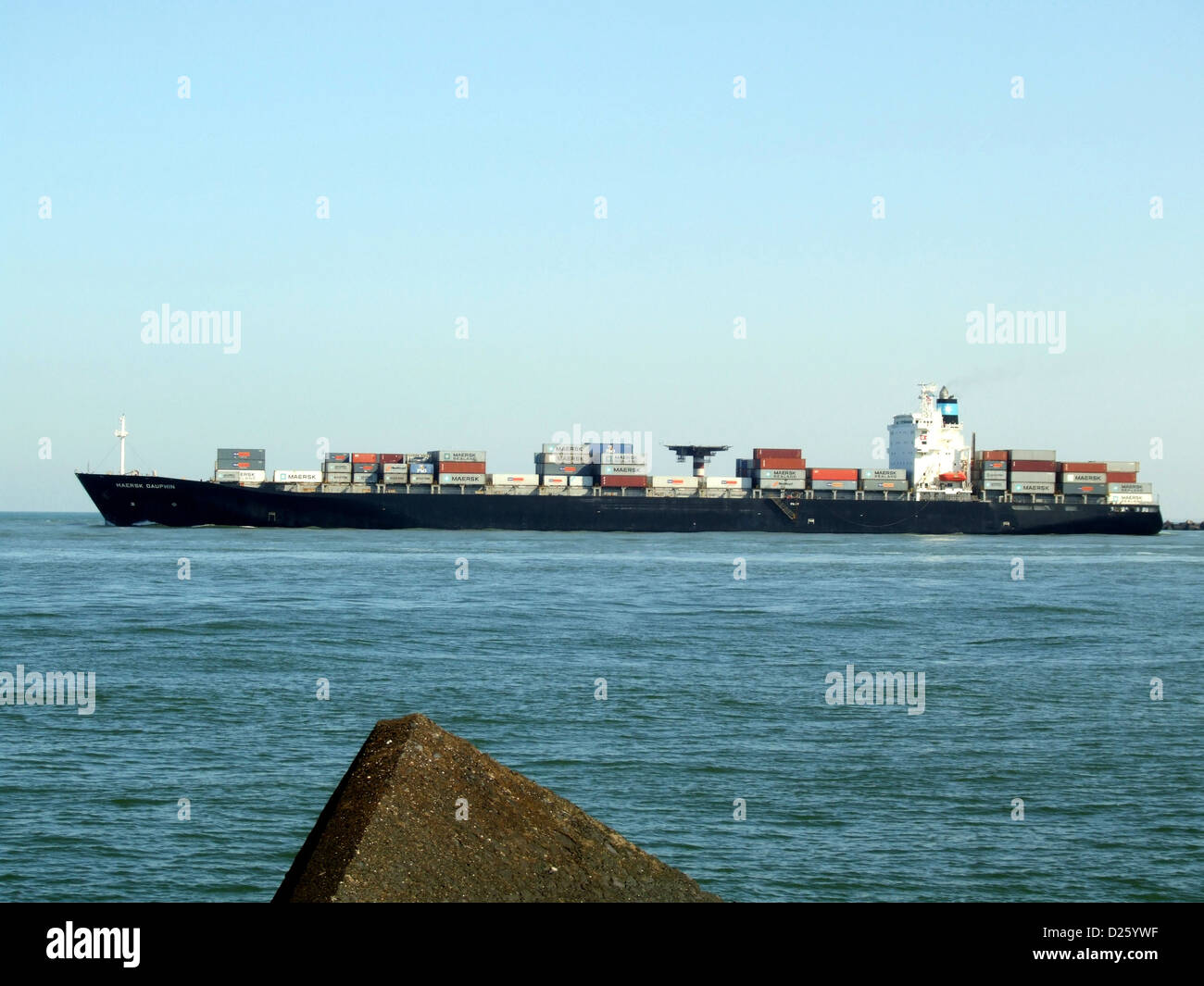 Merchant cargo container ships Stock Photo - Alamy