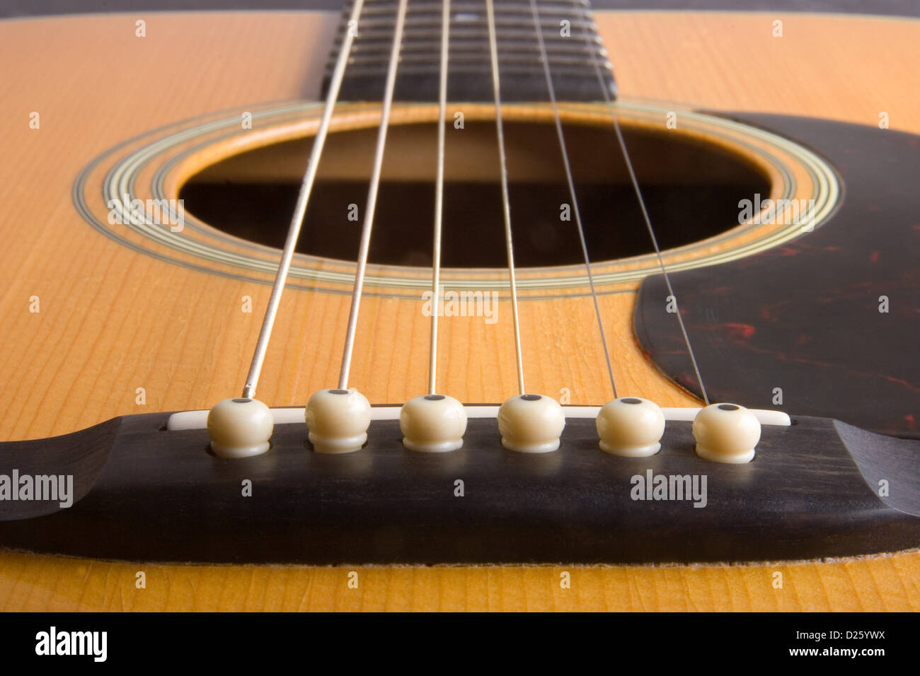 Acoustic Guitar Close-up Stock Photo - Alamy