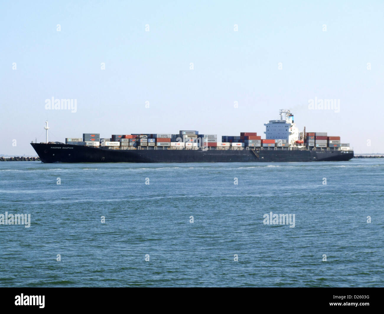 Merchant cargo container ships Stock Photo - Alamy