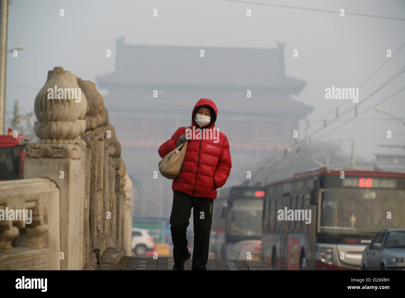 Chinese pollution china mask hi-res stock photography and images - Alamy