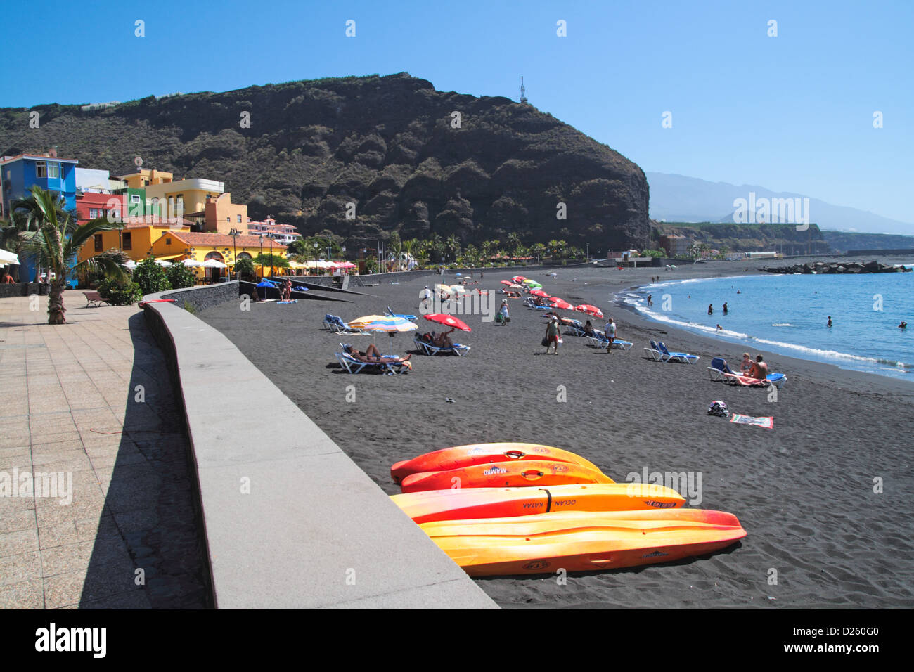 beautiful beach in the canaries Stock Photo - Alamy