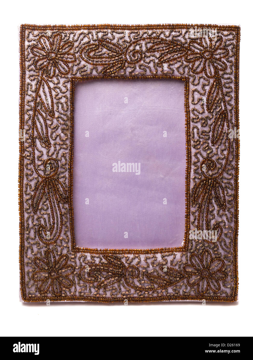 Picture frame cut out isolated on white background Stock Photo - Alamy